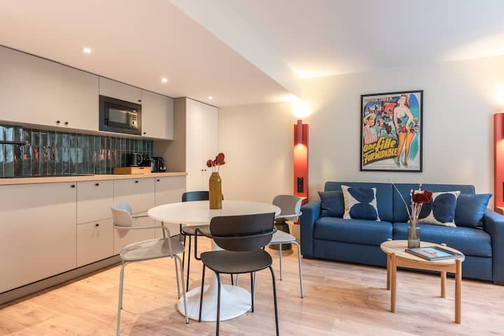 Appartement Design Pour 4 Pers. - Menilmontant - Parc de la Villette