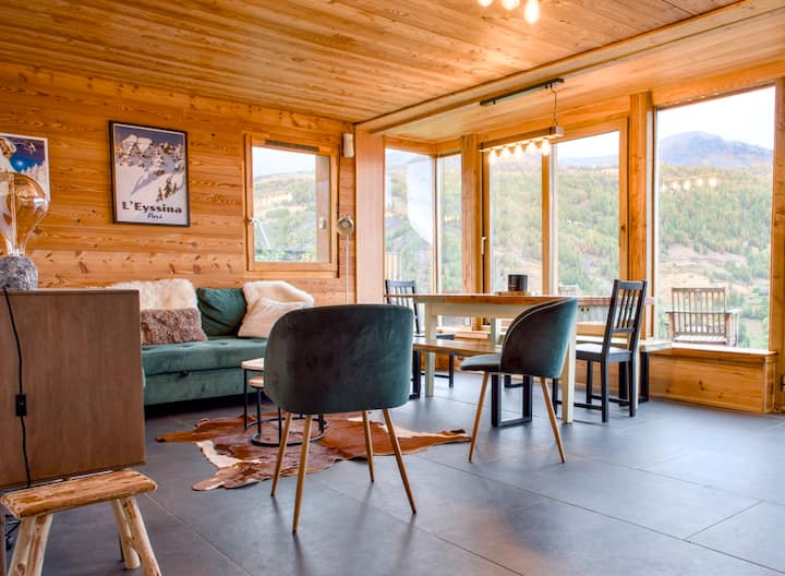 Appartement Bas De Chalet Avec Vue Splendide - Vars
