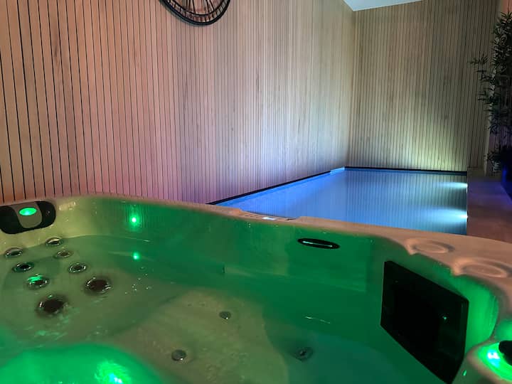 Piscine Jacuzzi Et Sauna  Privé - Aywaille