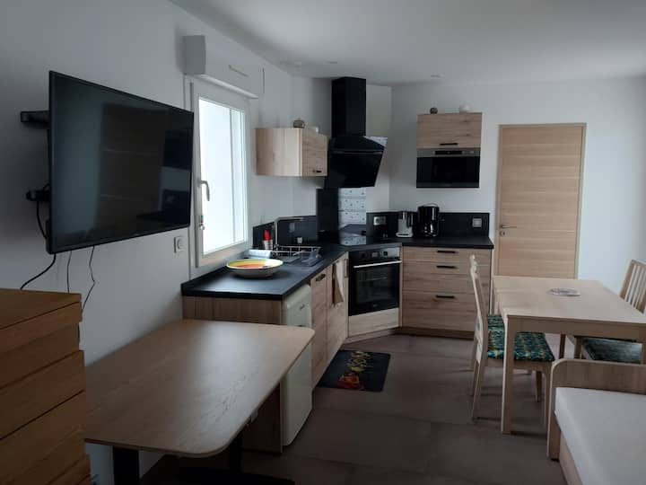 Studio Avec Terrasse Et Jardin - Rivedoux-Plage