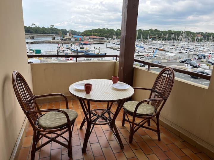Appartement Vue Sur Le Port - Capbreton