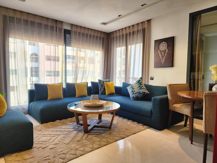 Cosy 1 Br Central Proche Restaurants & Cafés/ - Casablanca