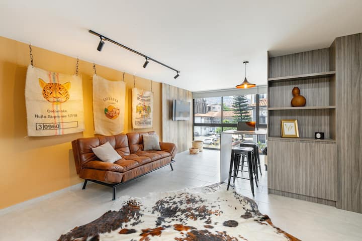 Cozy Studio 20 Minutes From Parque Lleras. - Antioquia