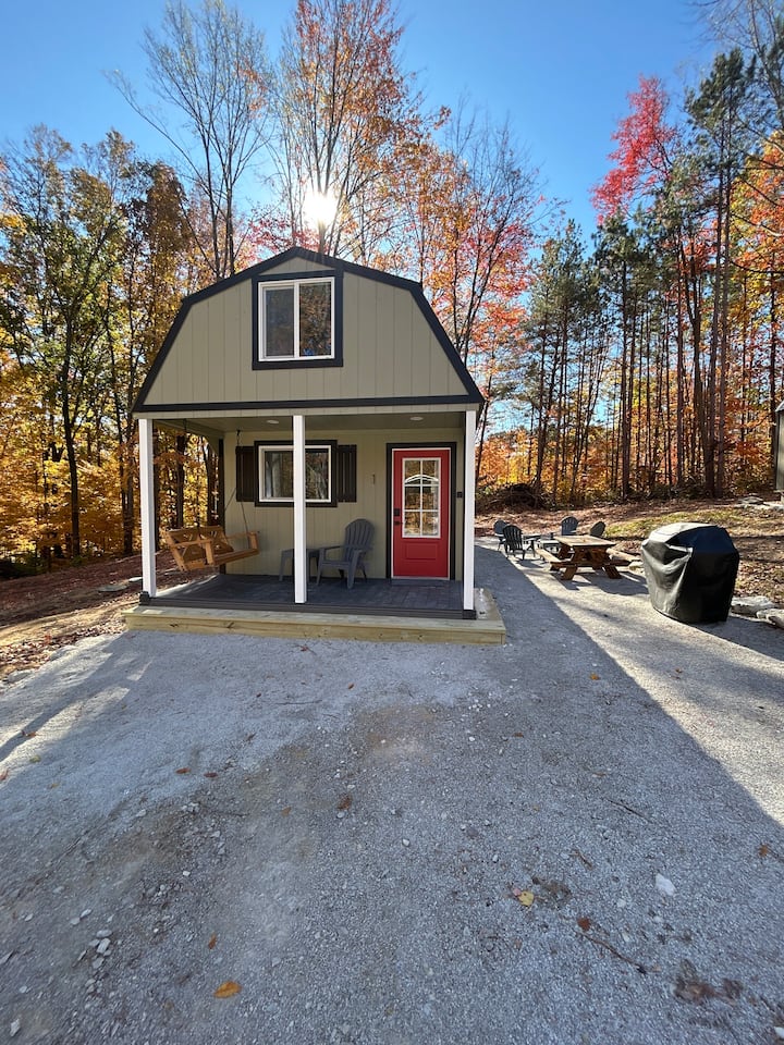 Cataract Lake Getaway - Cozy Lofted Cabin - Lieber State Recreation Area, Cloverdale