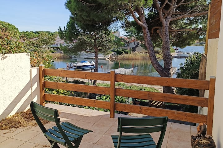 Maison Bord Du Lac / 6 Personnes / 2 Chambres - Leucate