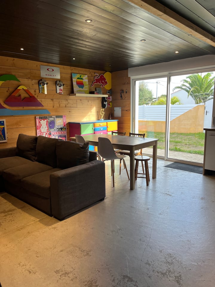 Maison Au Bord De Mer, Proche Forêt, Plage, Marais - Olonne-sur-Mer