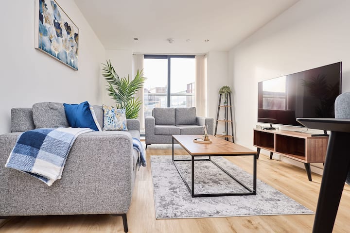 Luxury 2-bed In Birmingham City Centre/netflix - Staffordshire