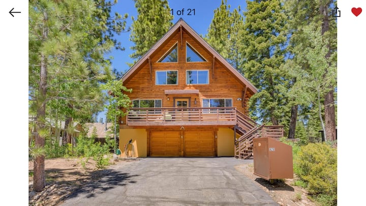 Cozy Tahoe Cabin For Ski & Lake - Tahoe City, CA