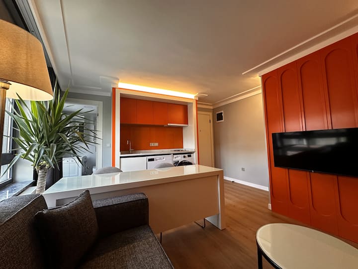 1+1 Comfortable Flat In Tunalı With Air Con. No:4 - Ankara