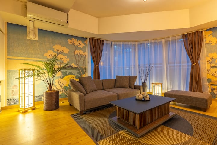 60㎡2br+1/中島公園駅徒歩2分/荷物預かりok/空港直通シャトル/雪かき不要の屋根付き駐車場 - Sapporo