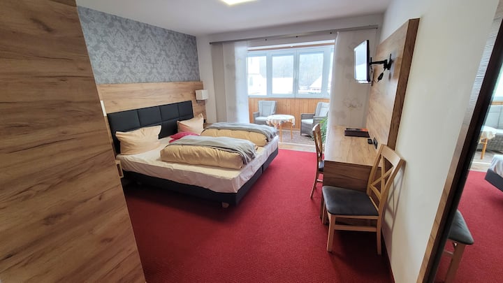 Gasthof Schwarzes Lamm - Komfort Doppelzimmer - Rothenburg ob der Tauber