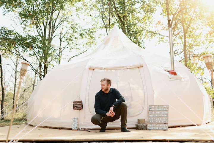Luxury Yurt Next To Ames - Ames, IA
