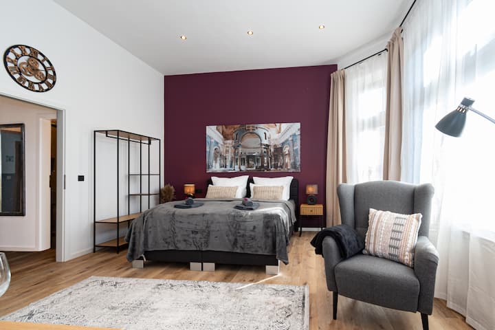 *Sweethome* Studio Apartment 04, Küche, Tv, Wlan - Halle (Saale)