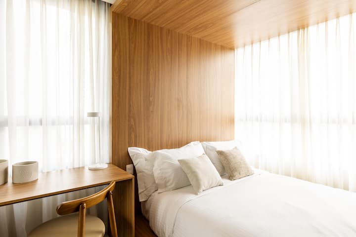Studio Contemporâneo Com Atmosfera Leve - São Paulo