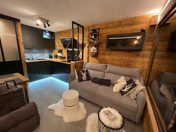 Studio Cosy Sur Les Pistes Avec Balcon - La Clusaz