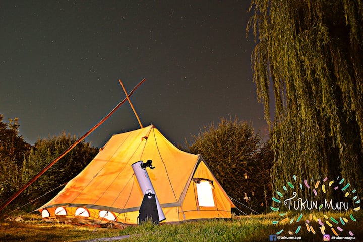 Tienda Glamping Baño Compartido - Vicuña