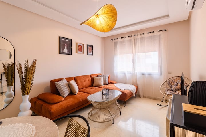 Mirage Central Flat(fast Wifi, Ac, Nespresso) - Marrakesch