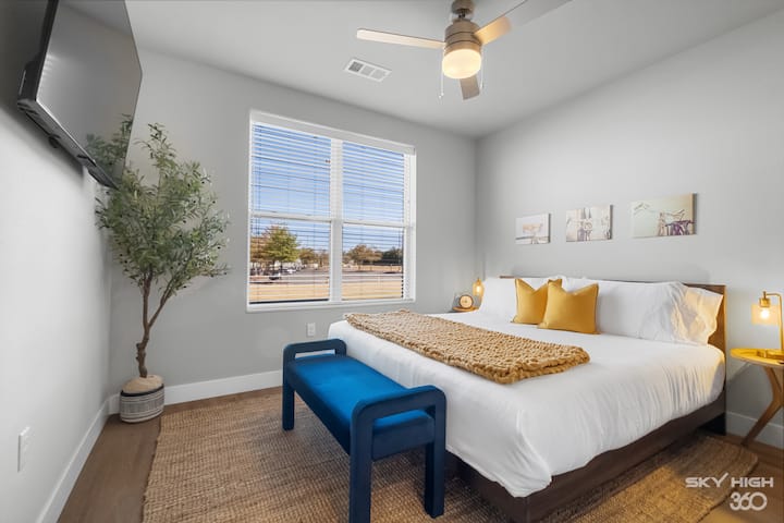 Executive Apt, Workspace/kids Nook/free "P"/pool - Rogers, AR