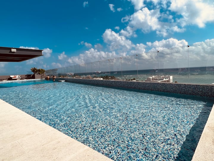 Nice Condo Steps From The Beach+great Internet - Playa del Carmen