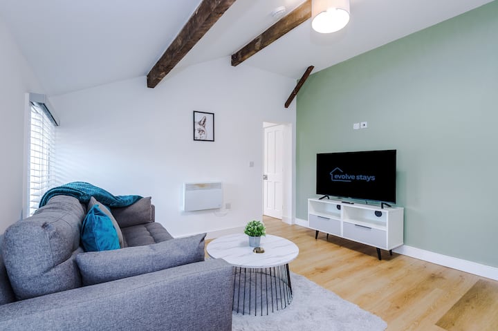 Stylish Apartment, Fully Equipped, Long Term Disc - Ilkley