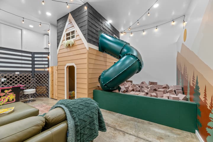 Fam-friendly | Playroom W/slide | Firepit | Pacman - Mount Shasta, CA