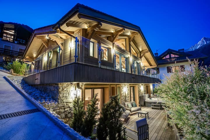 Peace & Love Chalet – Jacuzzi & Vue Mont-blanc - Les Houches