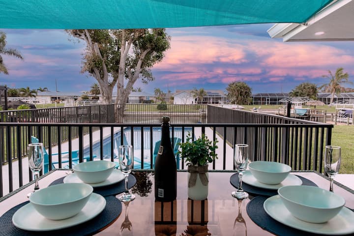 Cape Coral Waterfront – Pool, Game Room & Fishing - Sanibel Island, FL