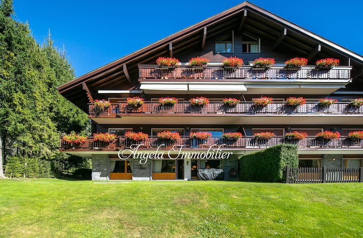 Charming 4.5room Apt Near Center - Crans-Montana