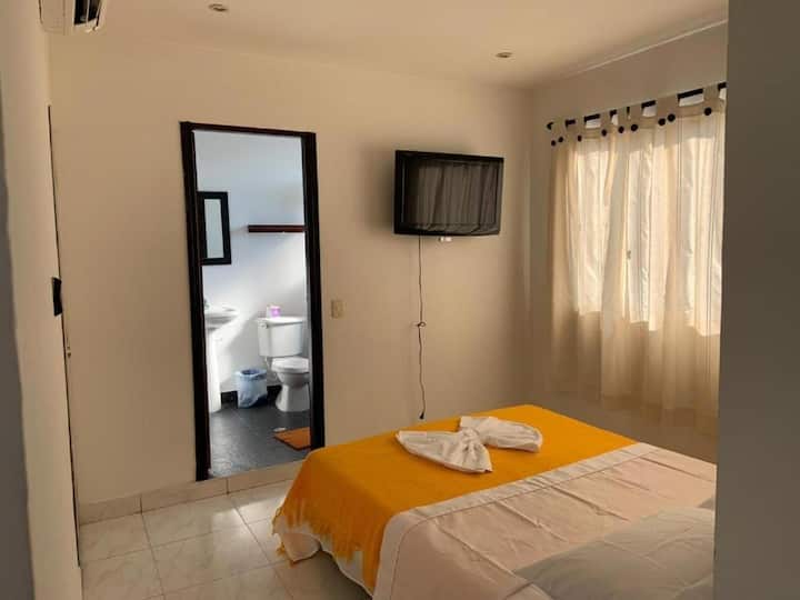 Habitación Doble, Aire Acondicionado Ad04 - Melgar