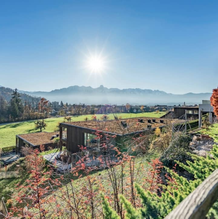 Appartement Cozy Avec Vue Sur Les Montagnes - Thun