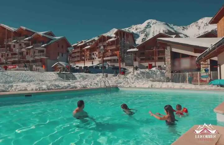T3 Avec Piscine - Les Orres 1800 - Les Orres