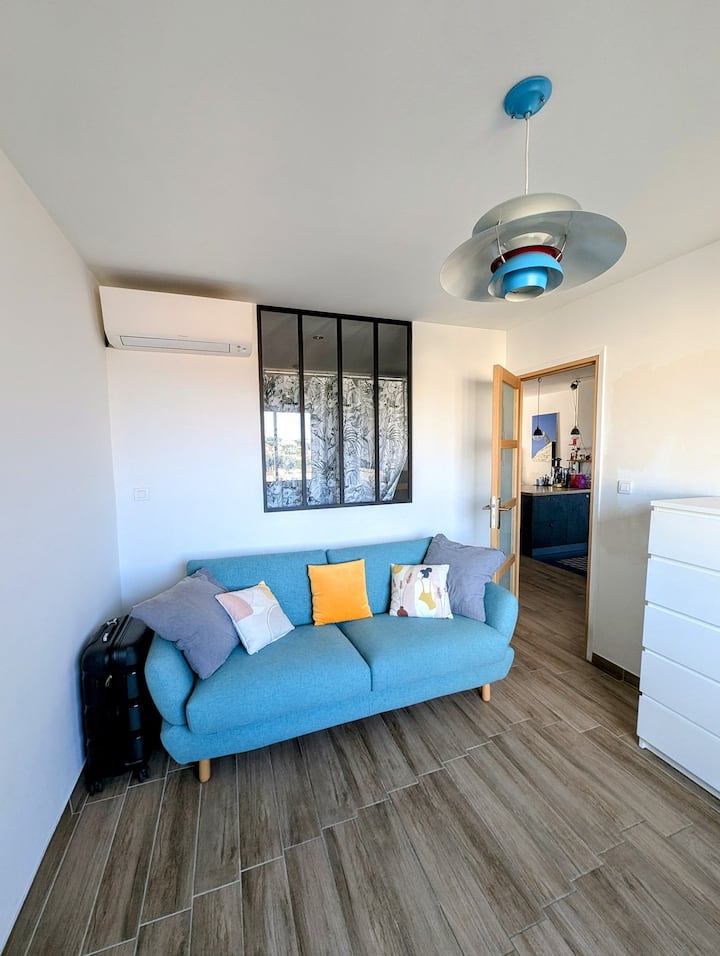 Chambre Double Près De La Gare Et Du Centre Ville - Juan les Pins