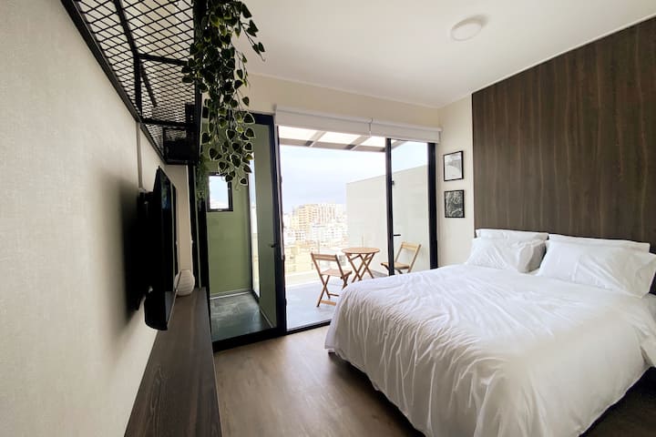 Loft A 1 Cuadra De Larcomar Con Vista Al Mar - Peru