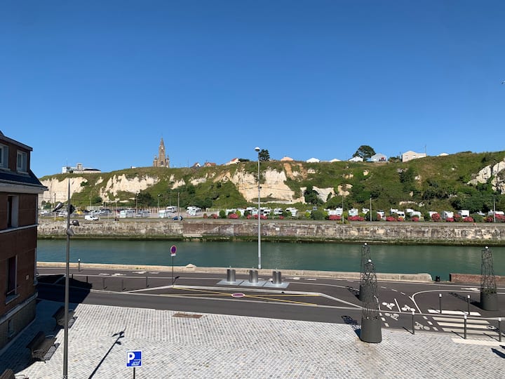 Appart 3 Avec Vue Sur Le Chenal - Dieppe