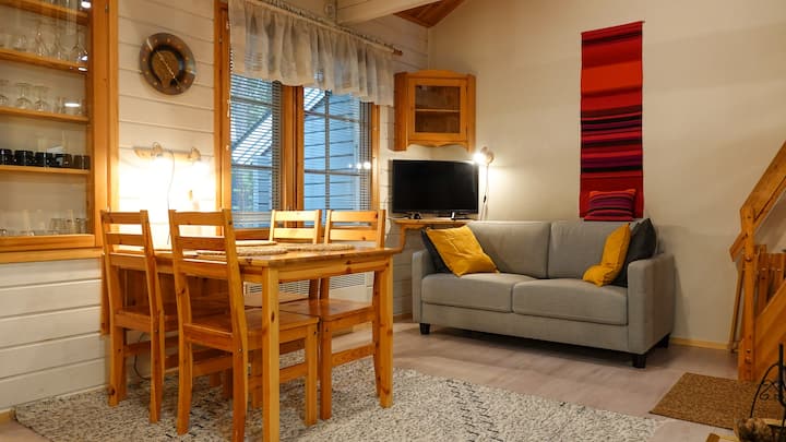 Lovely Place For 5 With Sauna, Wifi And Fireplace - Muonio