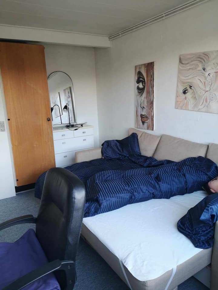 2 Værelser, Køk Shower & Toilet - Kolding