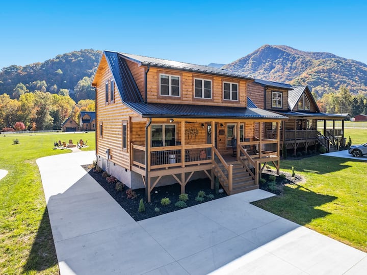 Harmony Haven/brand-new/360-degree Views/fire Pit - Maggie Valley, NC