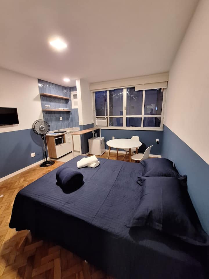 Studio Blue A 400m Da Praia! - Copacabana