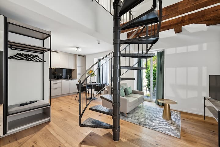201h.1 - Stilvolle Duplex Wohnung - Lucerna