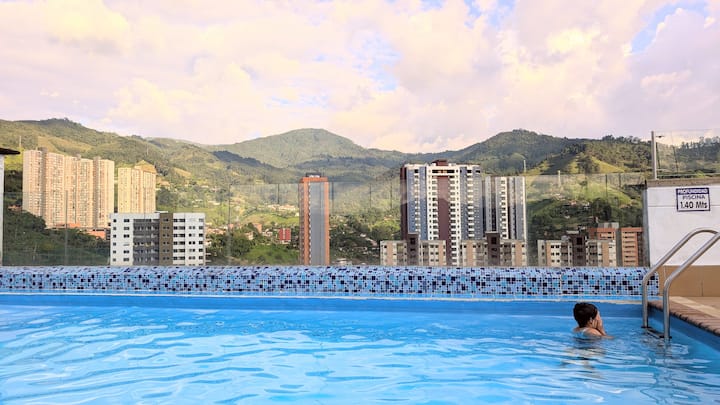 Wonderful Central & Modern Condo - Envigado