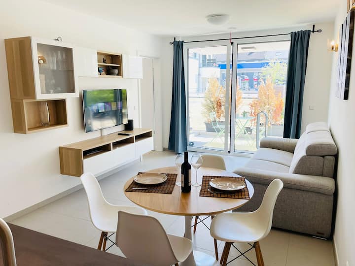 Chic&elegant 1 Bedroom Flat W Terrace&parking - Lussemburgo (città)