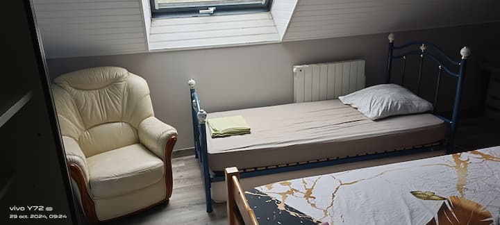 Chambre N°4 Dans Maison 140m2 - Nantes
