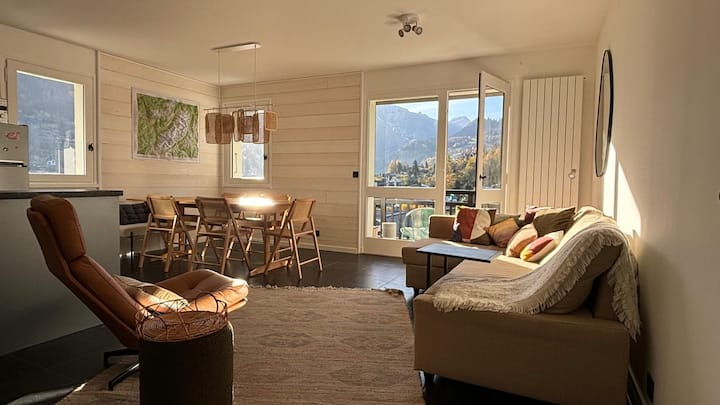 Lumineux, Confortable (2 Chambres, 6 Pers) - Saint-Gervais-les-Bains