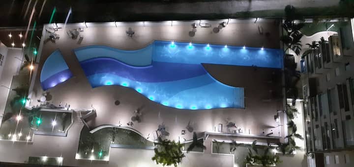 Ap Espetacular Vista Para O Mar E Varanda Gourmet - Guarujá