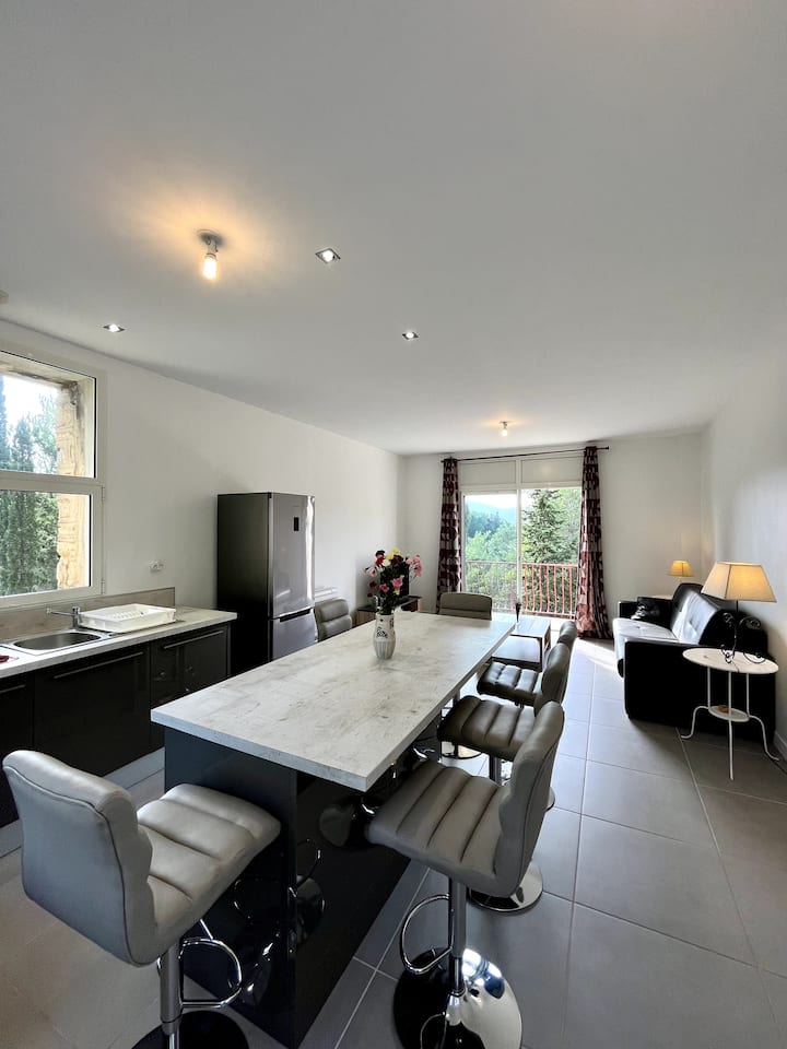 Le Kiwi : Bel Appartement Moderne En Pleine Nature - Carqueiranne