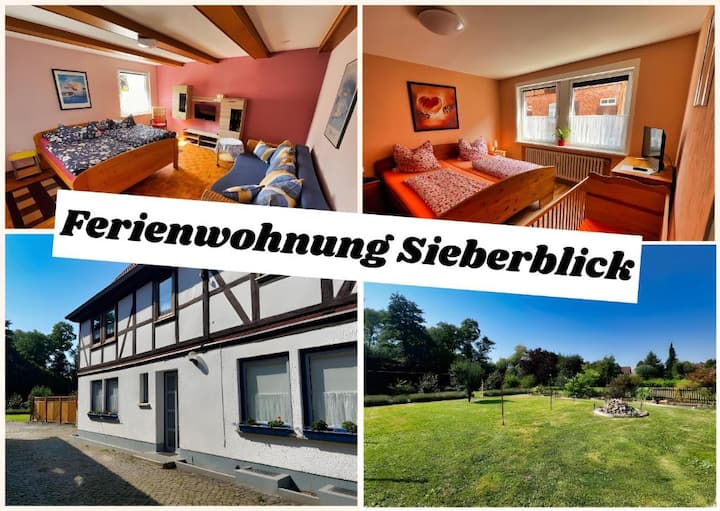 Ferienwohnung Sieberblick - Barrierefrei, Naturnah - Osterode am Harz