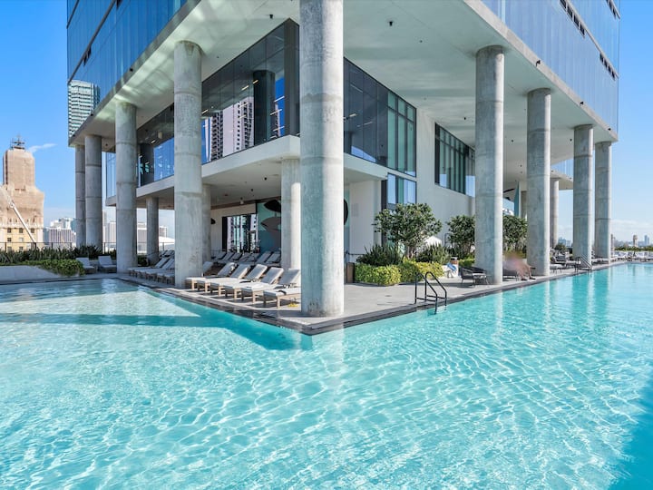 Stunning Bay View, 3br, Premium Amenities - 마이애미