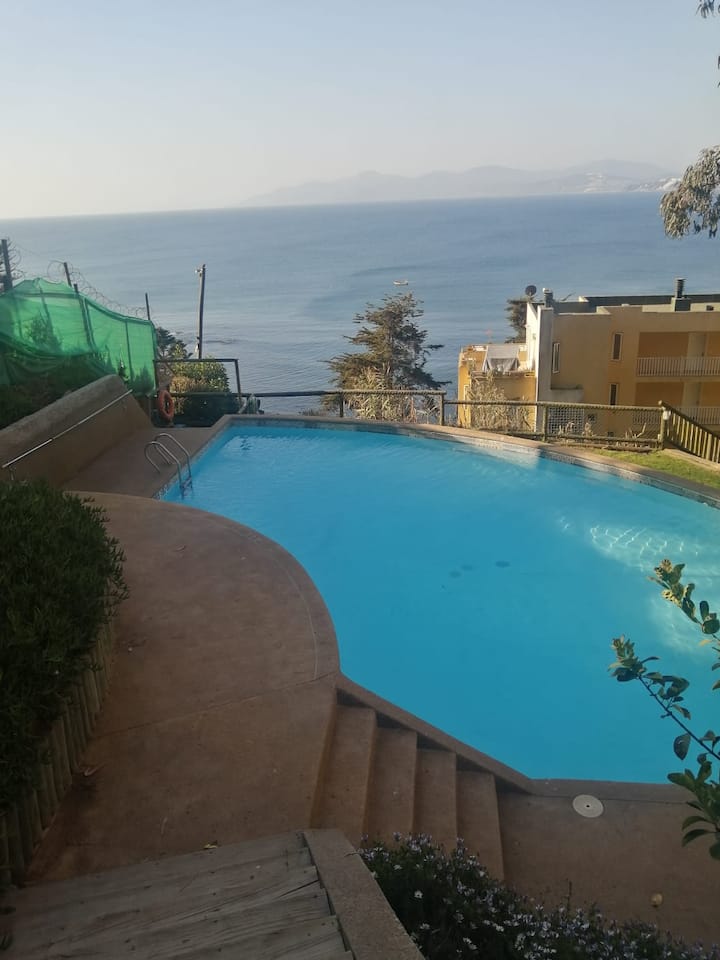 Refugio Con Piscinas Y Vistas - Quintero