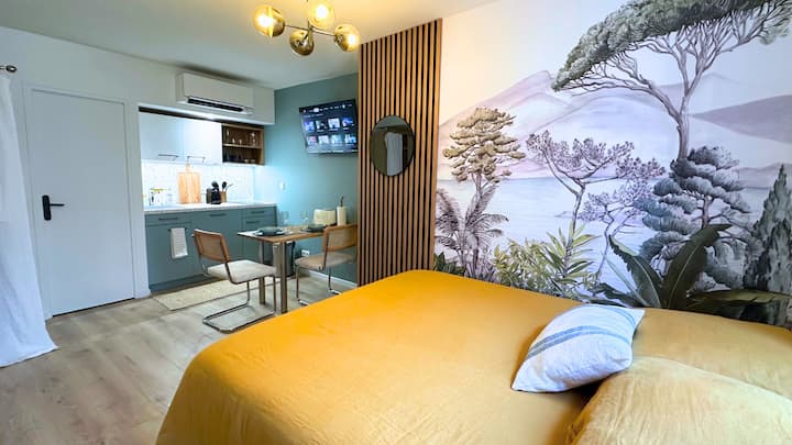 Exotic Garden - Studio Cosy Hypercentre Auxerre - Auxerre