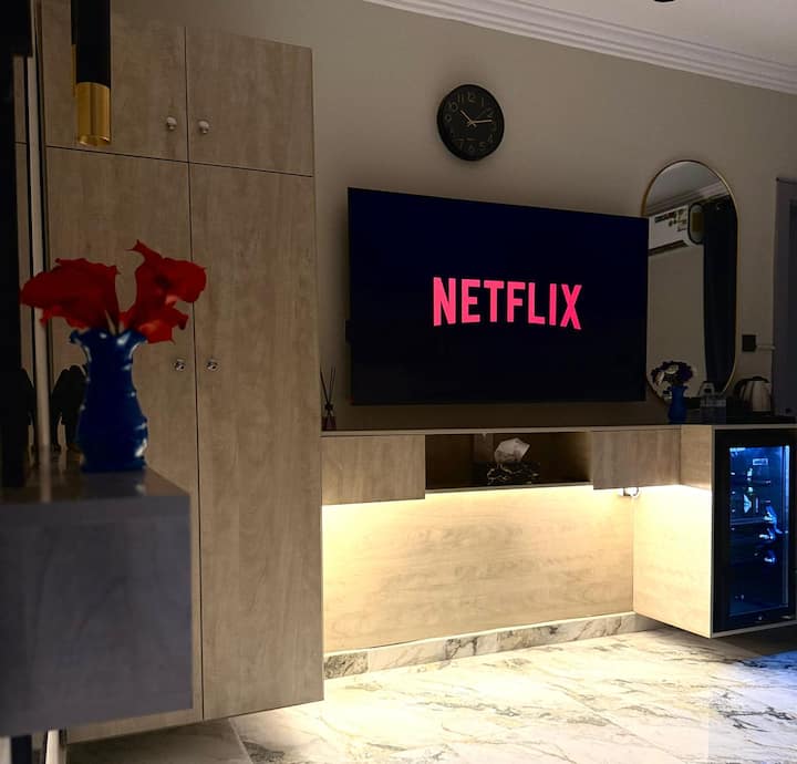 غرفة وحمام مع دخول ذكي - 利雅德